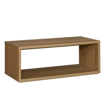 Mainstays Wood Rectangle Coffee Table, Walnut Finish - Walmart.com