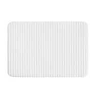 Mainstays Performance Polyester Bath Rug, Cool Water, 19.5" x 34 ...