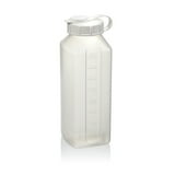 Mainstays, Beverage Storage, White Plastic Flip-Top Drink Food Storage ...