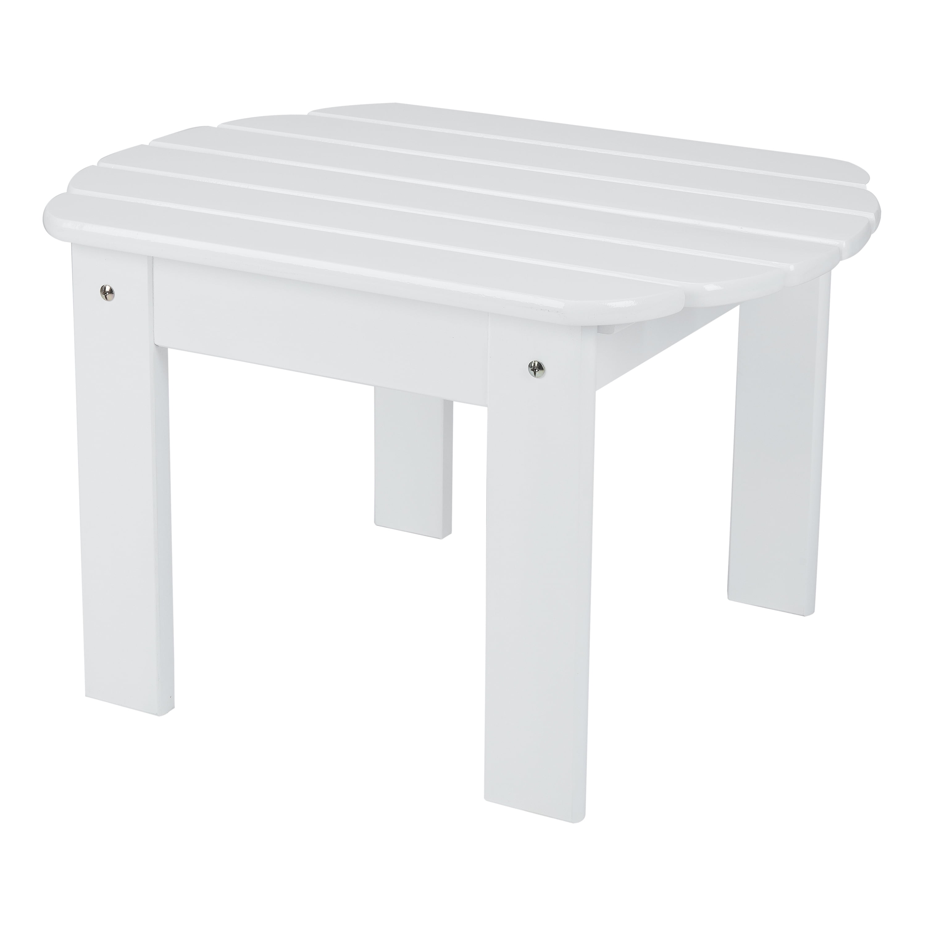 Mainstays Wood Adirondack Outdoor Side Table, Multiple Colors - Walmart.com