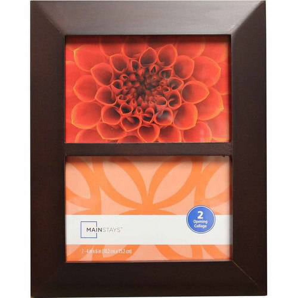 Mainstays Wood Composite Picture Frame, Brown - Walmart.com