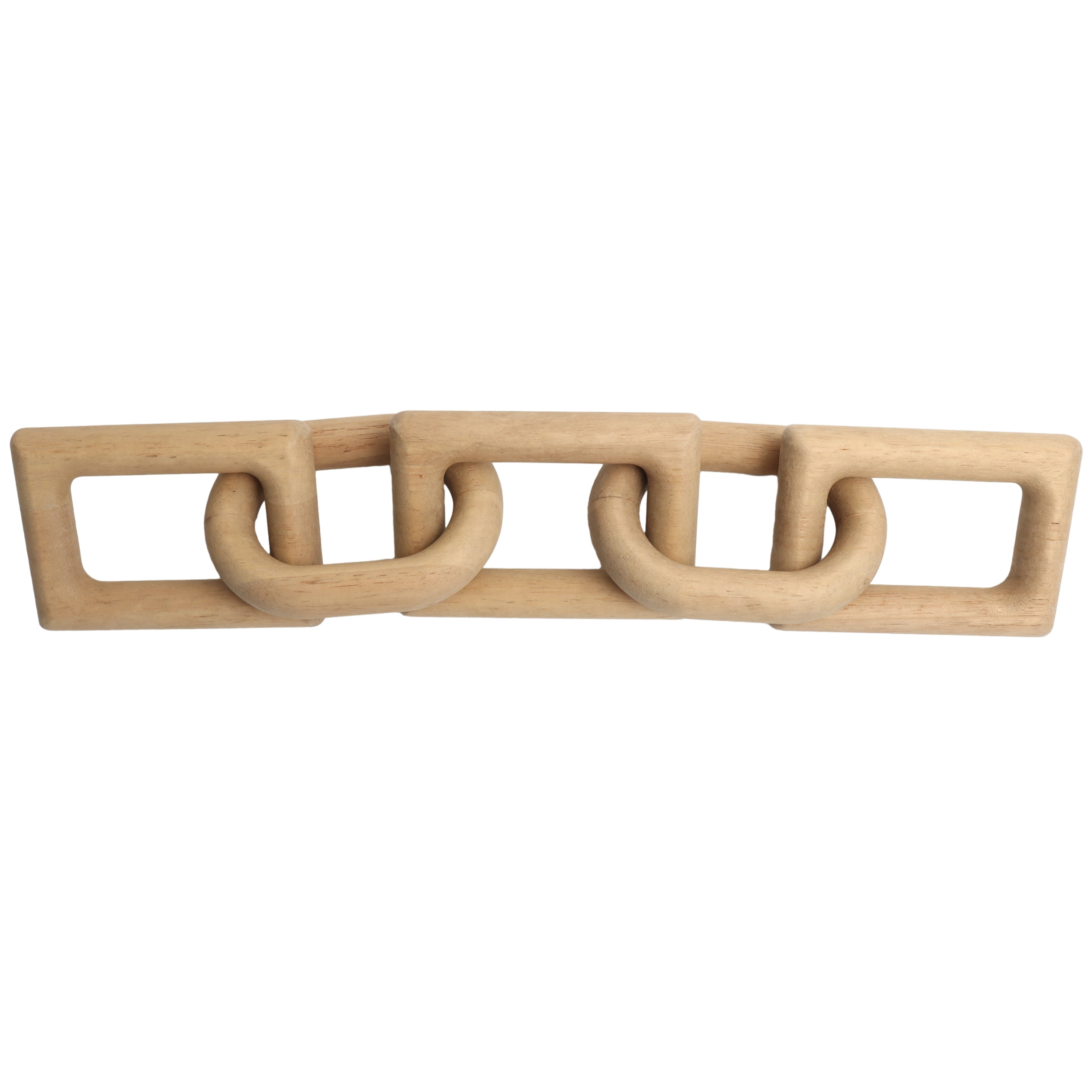 Mainstays Wood Links Light Tan Indoor Tabletop Decor - Walmart.com