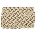 Mainstays Woven Pretzel Knotted PVC Outdoor Doormat, 18" x 30 ...