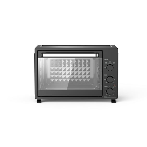 Mainstays XL Toaster Oven, 32L/ 6-Slice Family Size, Black, 1500W ...