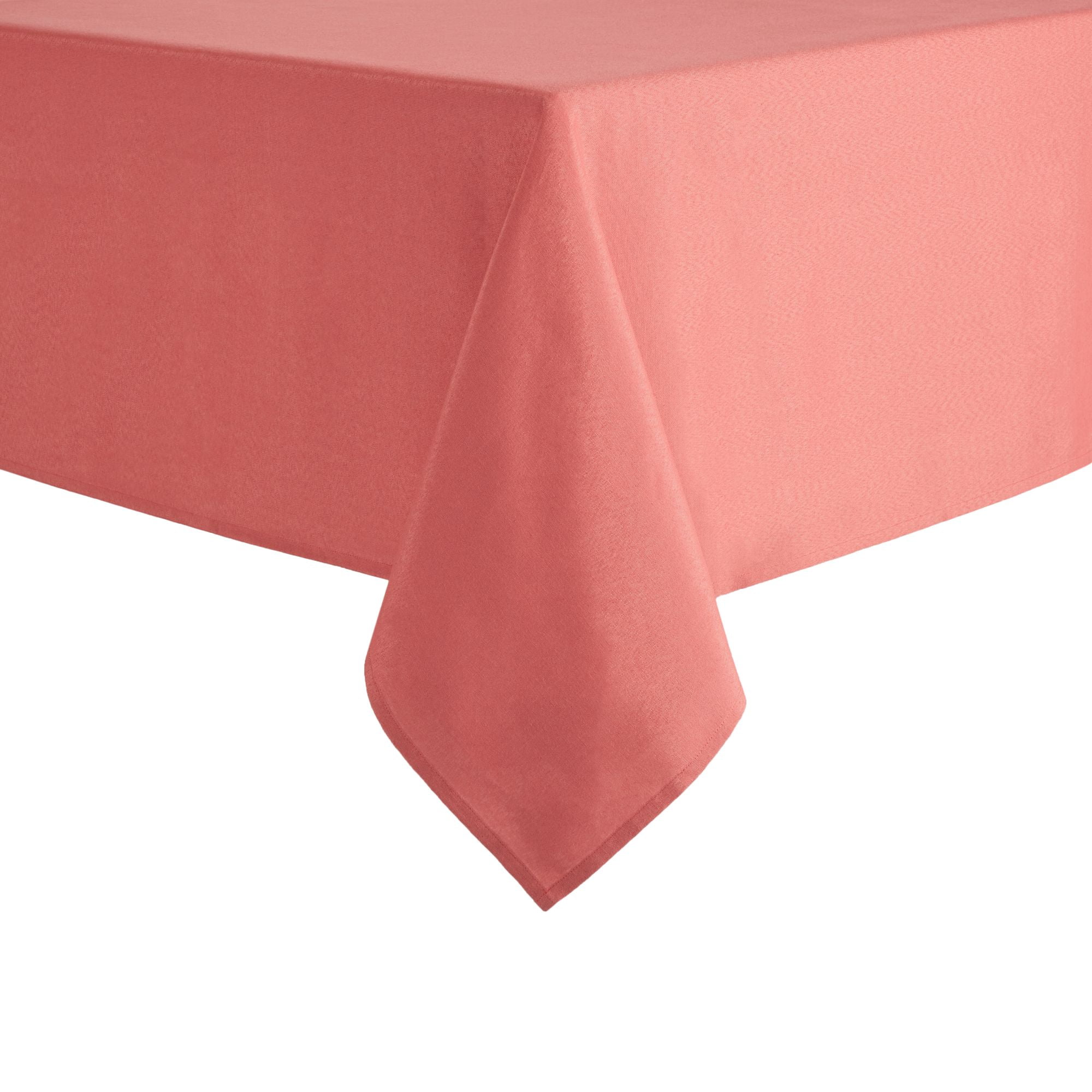 MA-MAINSTAYS Fabric Tablecloth, Brick, 60"W x 102"L Rectangle for ...