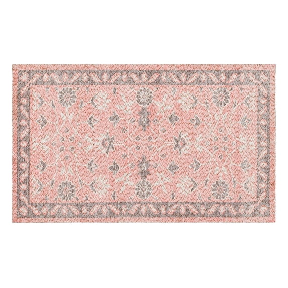 Mainstays Zula Jardin Low Pile Stain/Fade Resistant Polyester Indoor ...