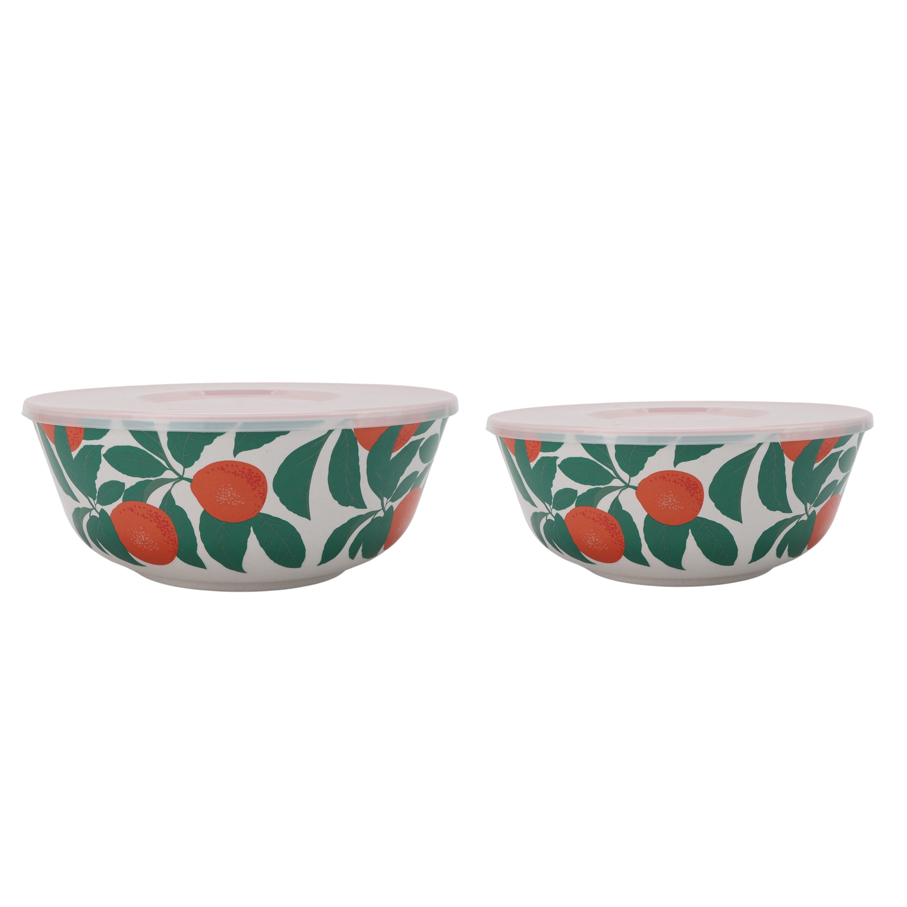Mainstays by Becky G. & Alejandra Bamboo Melamine 4-Piece Serve Bowl ...