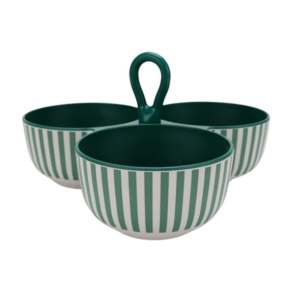 Mainstays by Becky G. & Alejandra Bamboo Melamine Triple Condiment ...