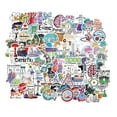 100pcs Science Stickers Pack for School, Waterproof Vinyl Decals for ...