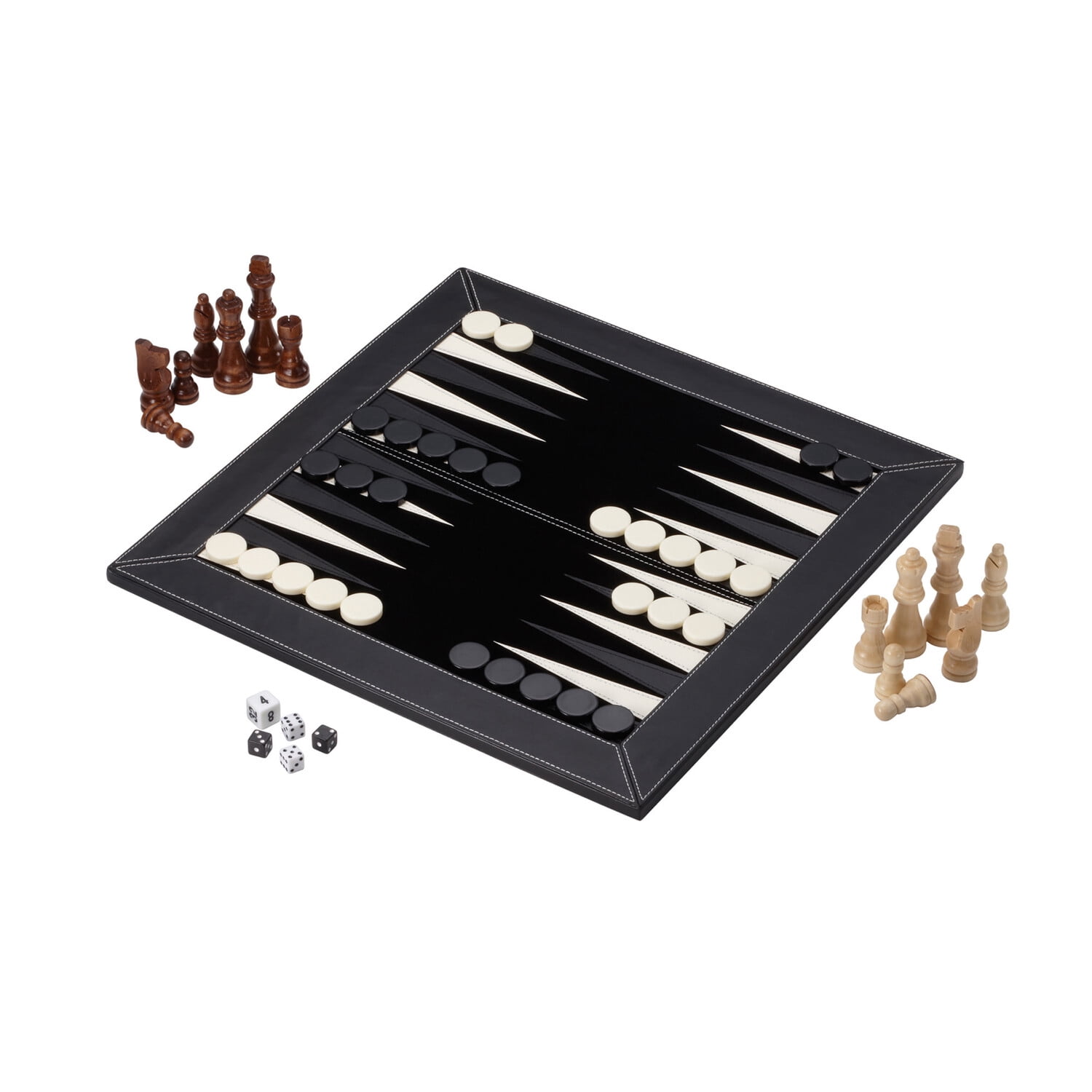 Mainstreet Classics Bourbon Street Combo Set, Chess, Checkers, and ...