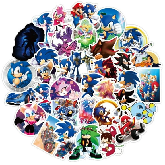 Sonic Hedgehog Stickers