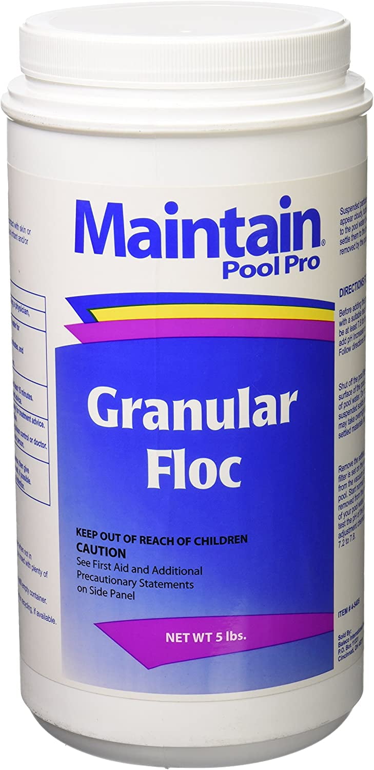 Maintain 2405M 5 Pounds Swimming Pool Granular Flocculant 1-Pack ...