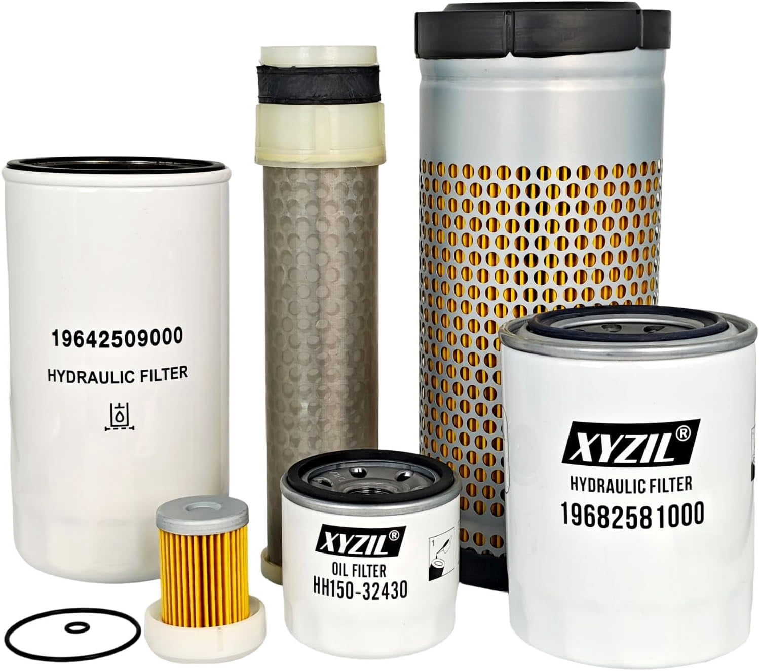 Maintenance Filter Kit Compatible with Mahindra 1526 3016 1626 HST 4WD ...