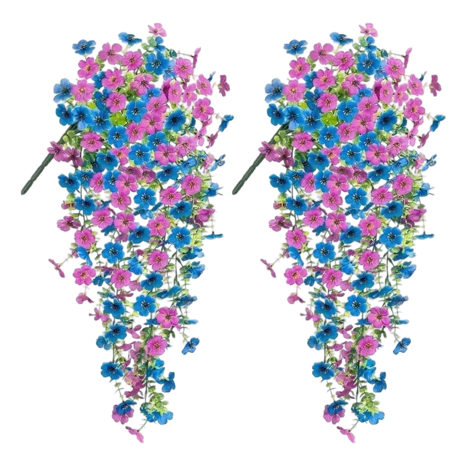 Maintenance-Free Elegant Faux & Morning Glory Floral Arrangement for ...