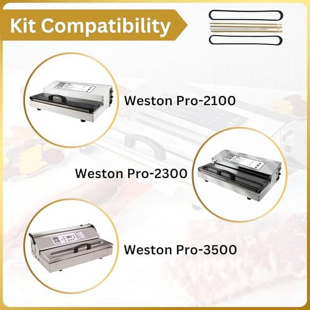 Maintenance Parts Kit Compatible with PRO-2100, PRO-2300, PRO-3500 Models - Includes 2 Chamber ...