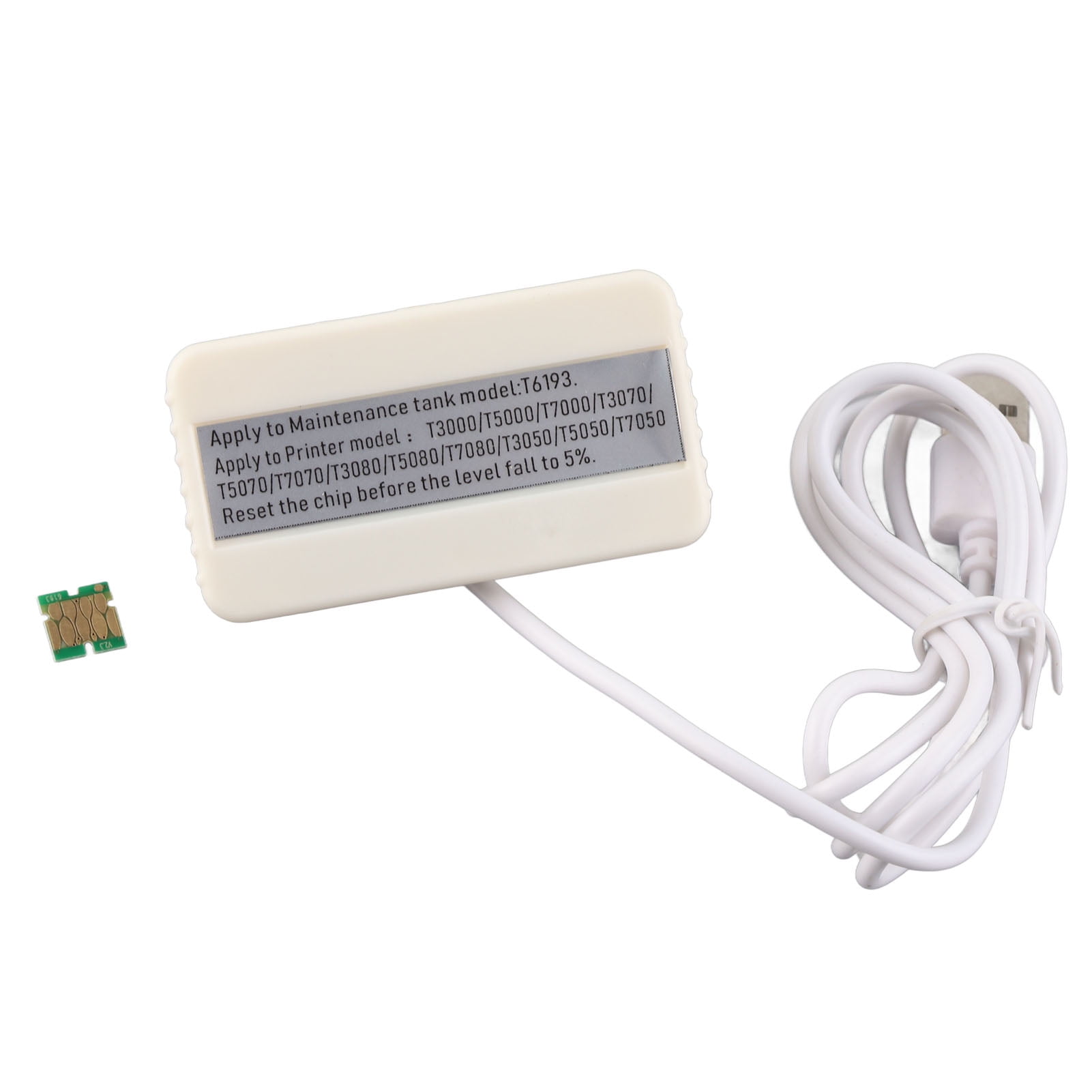 Maintenance Tank Chip Resetter ABS Good Contact Waste Ink Tank Chip ...