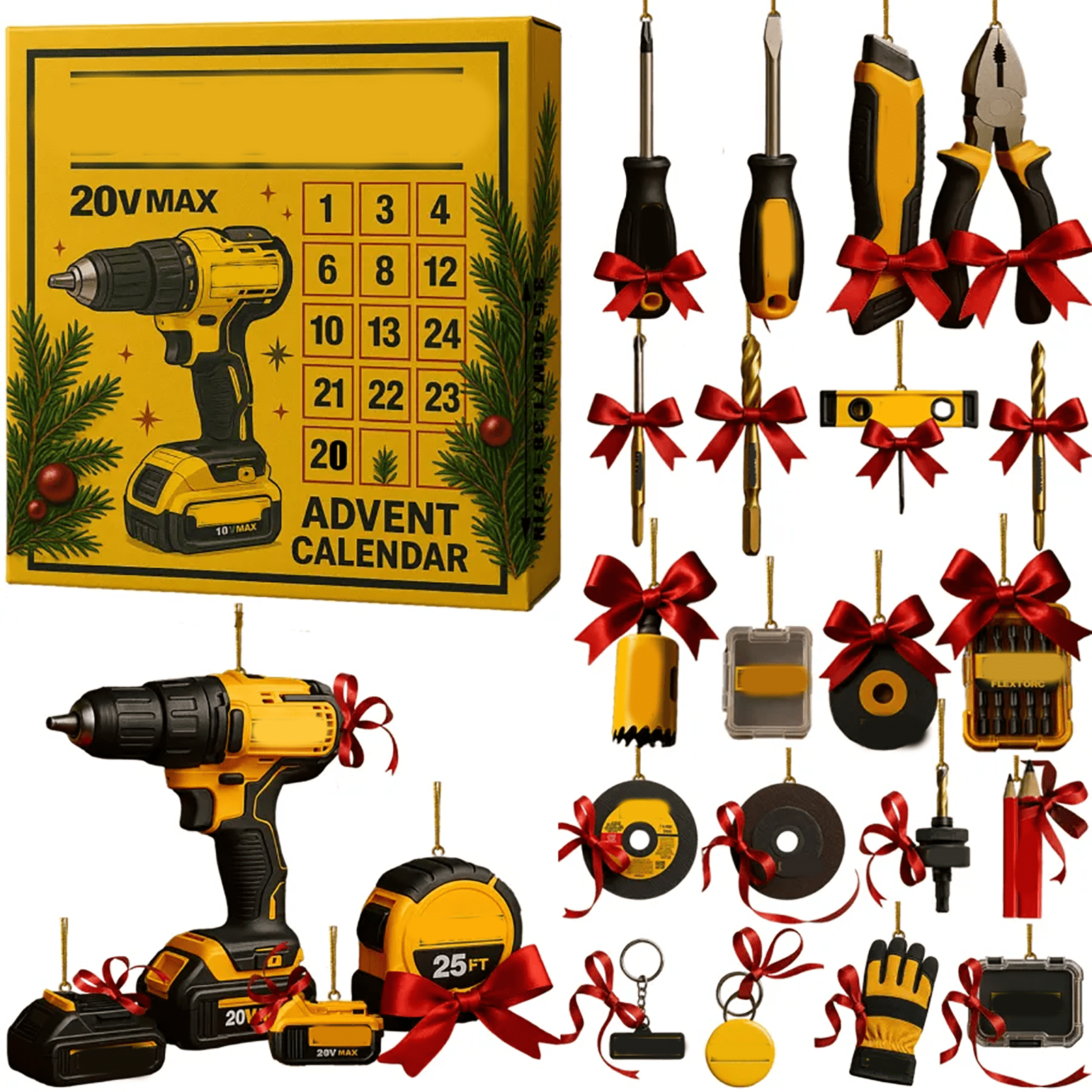 Maintenance Tools 2D Christmas Advent Calendar Daily Surprises Xmas ...