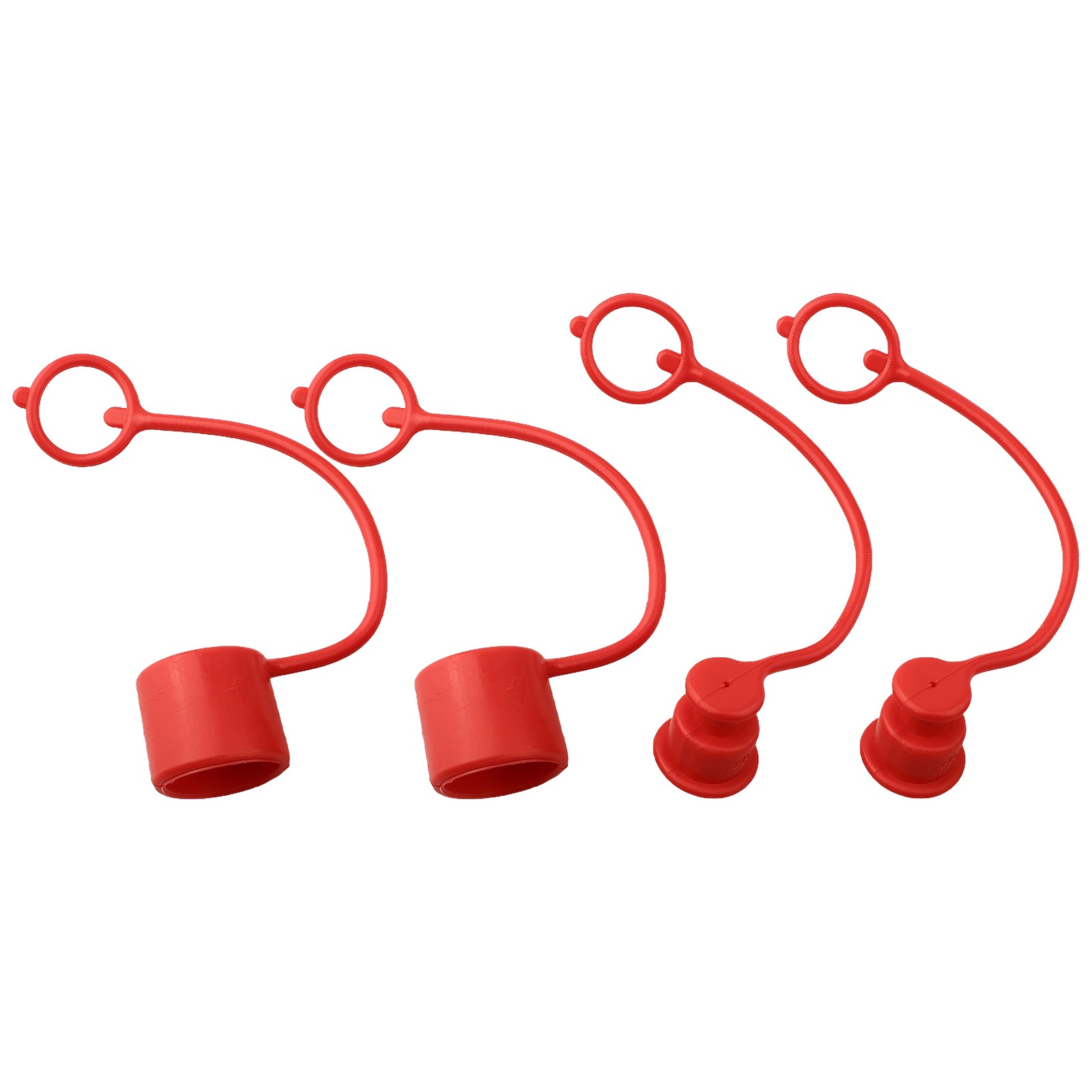 Maintenance With 2 Sets Of Protective Flat Face For Hydraulic Connector ...