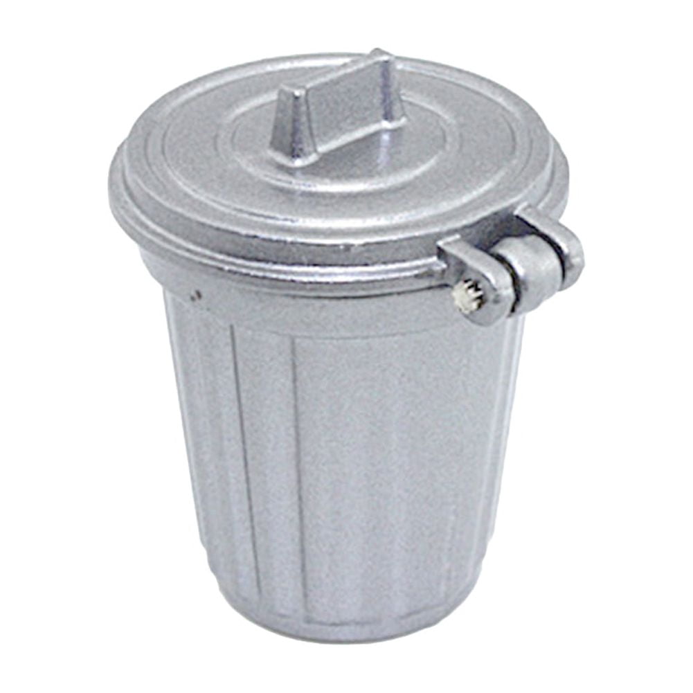 Mairbeon 1:12 1:6 Realistic Miniature Dustbin Dollhouse Decor Kids Toy ...