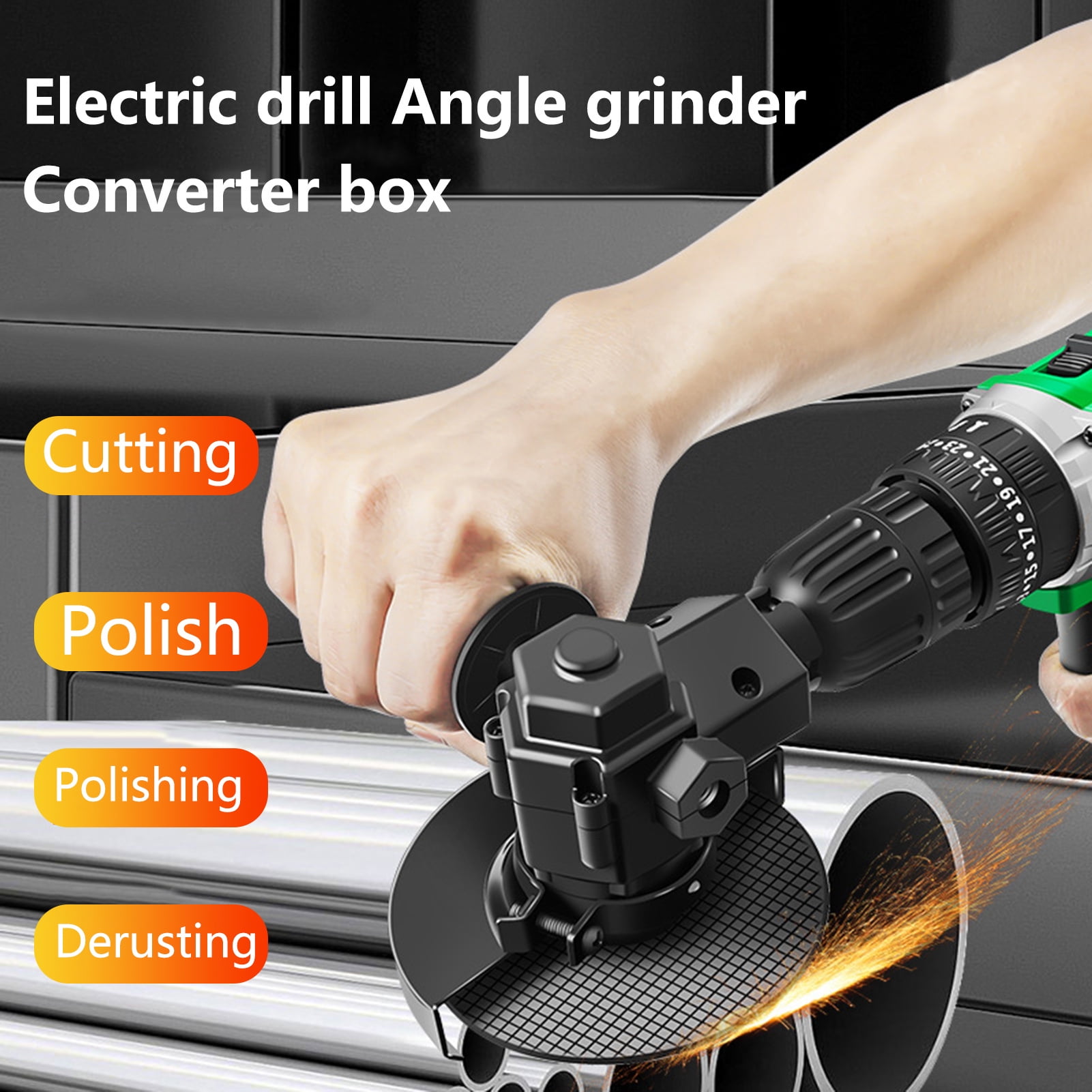 Mairbeon 1 Set Electric Angle Grinder Strengthened Electric Drill ...
