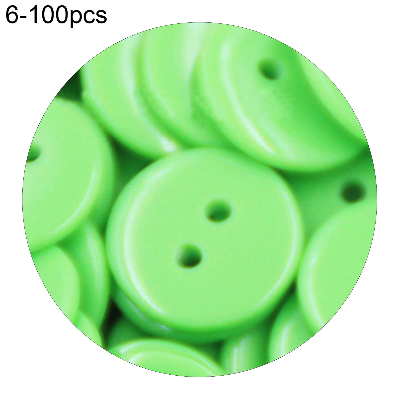 Mairbeon 100 Pcs Button Assorted Candy Color Round DIY Crafts Children ...