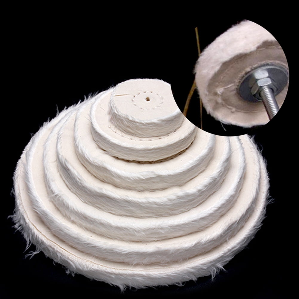 Mairbeon 2-8 Inch Cloth Polishing Buffing Wheel Jewelry Metal Mirror ...