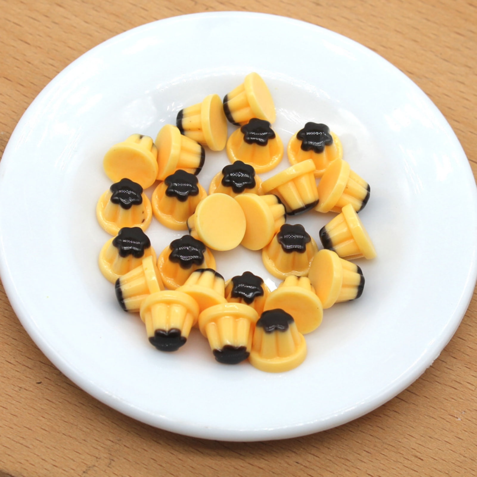 Mairbeon 30Pcs 1/12 Dollhouse Jelly Realistic Doll House Cute Chocolate ...