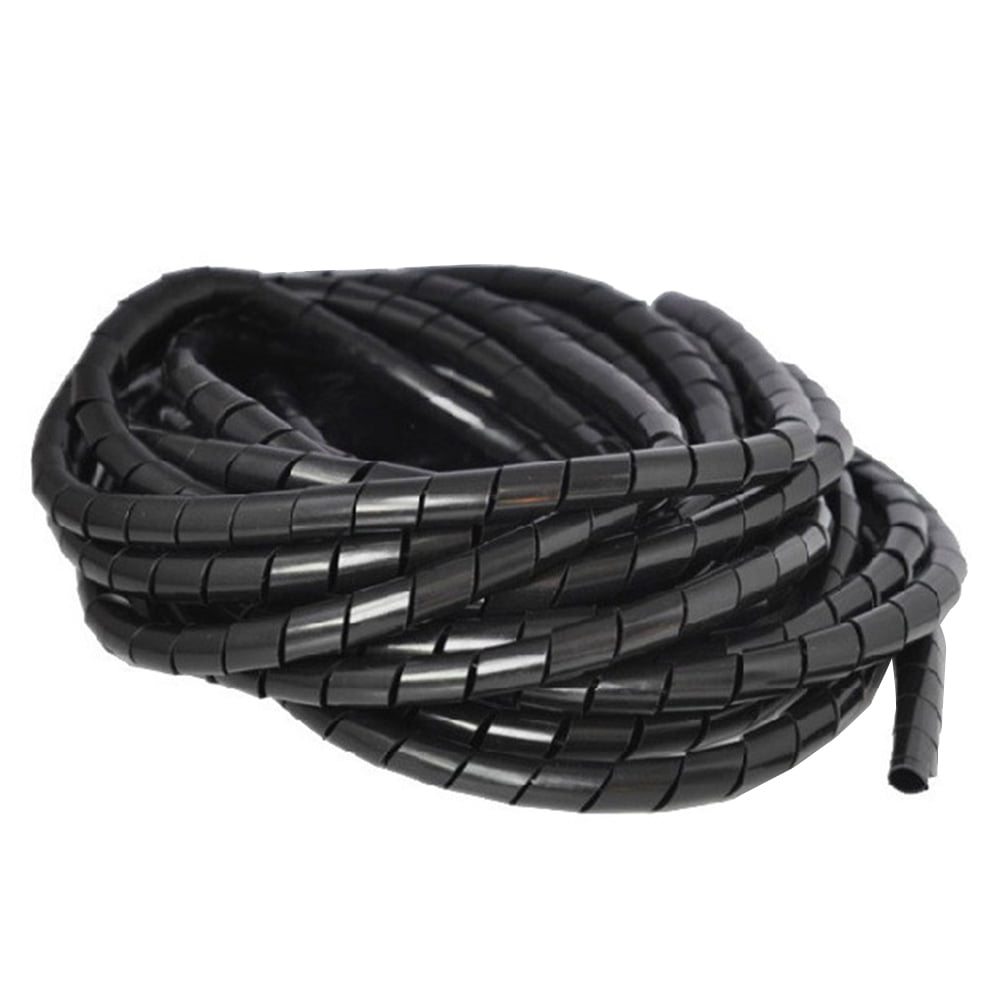 Mairbeon 4-30mm Spiral Cable Wire Wrap Tube Desktop Computer Cord Tidy ...