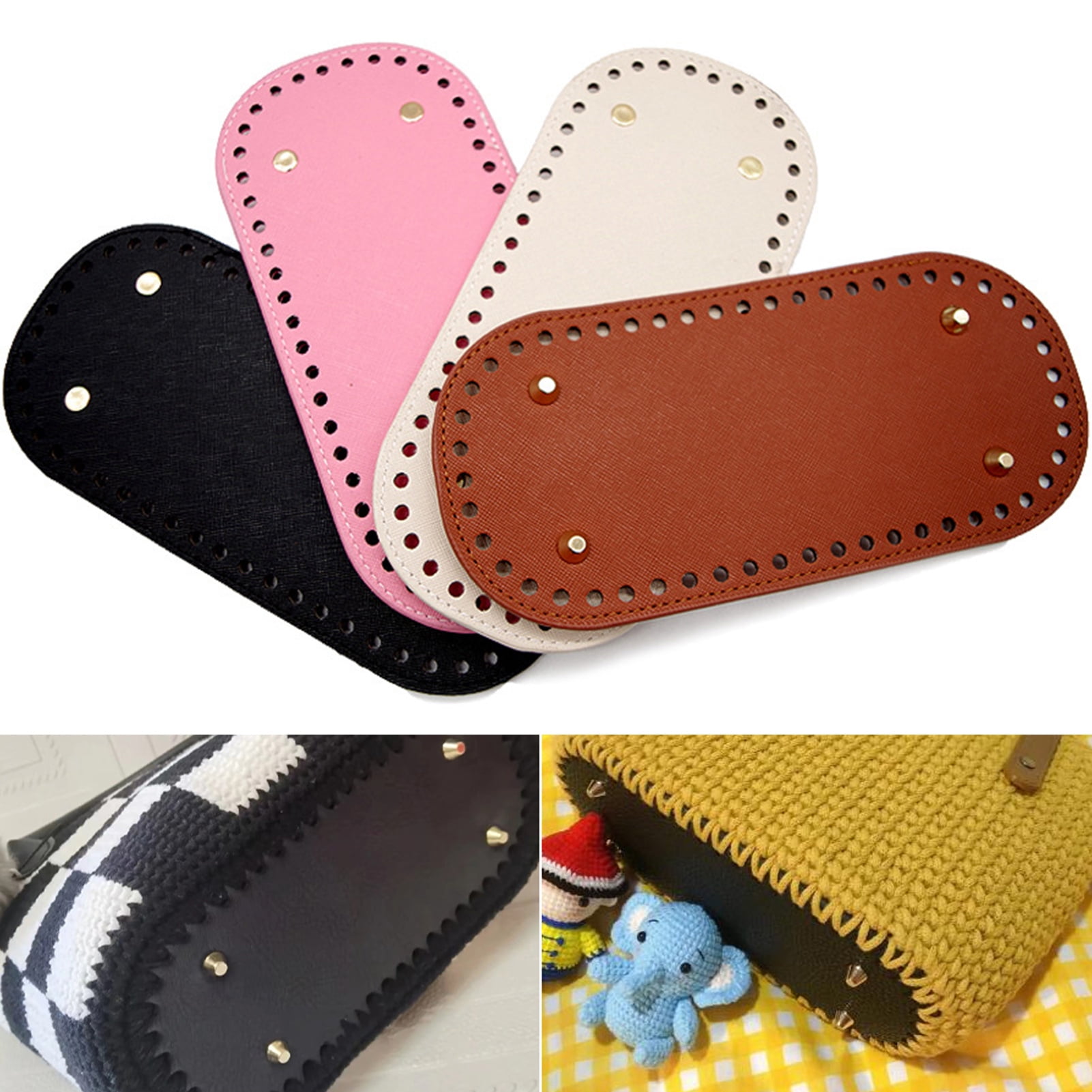 Mairbeon Bag Bottom Plate 52 Hole Rivet Design Reduced Wear DIY Bags ...