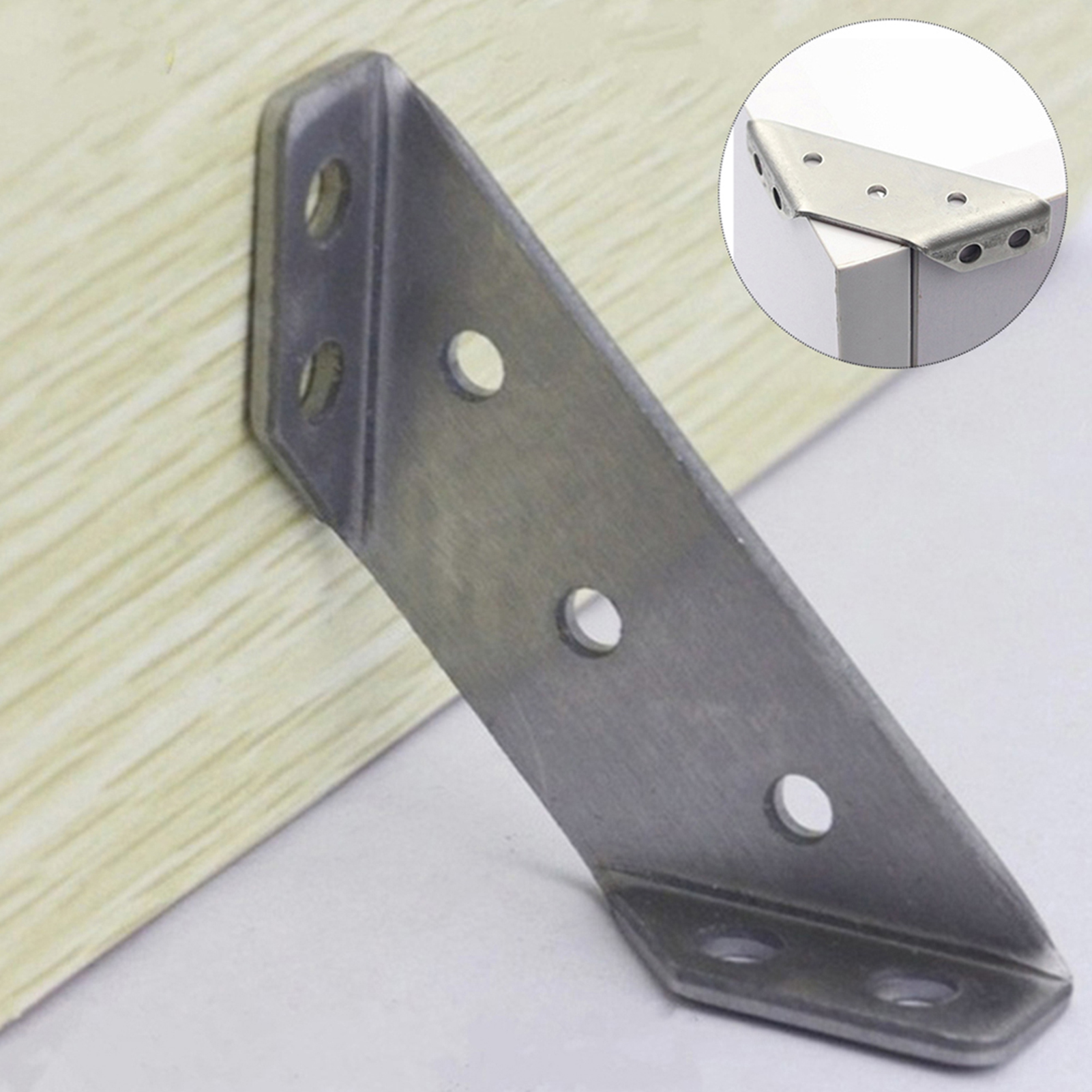 Mairbeon Corner Bracket L-shaped Professional Stainless Steel Anti-rust ...