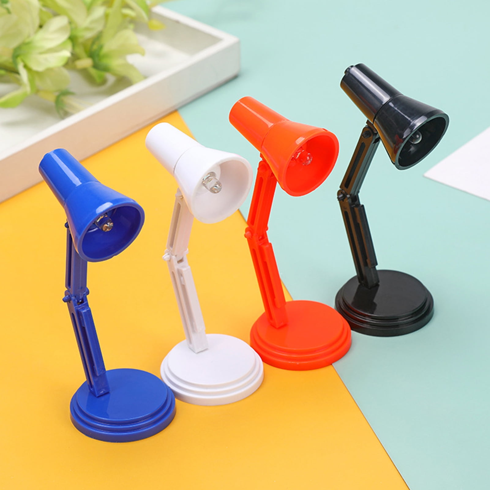Mairbeon Desk Lamp Foldable Eye Protection Plastic Dormitory Desk Lamp ...
