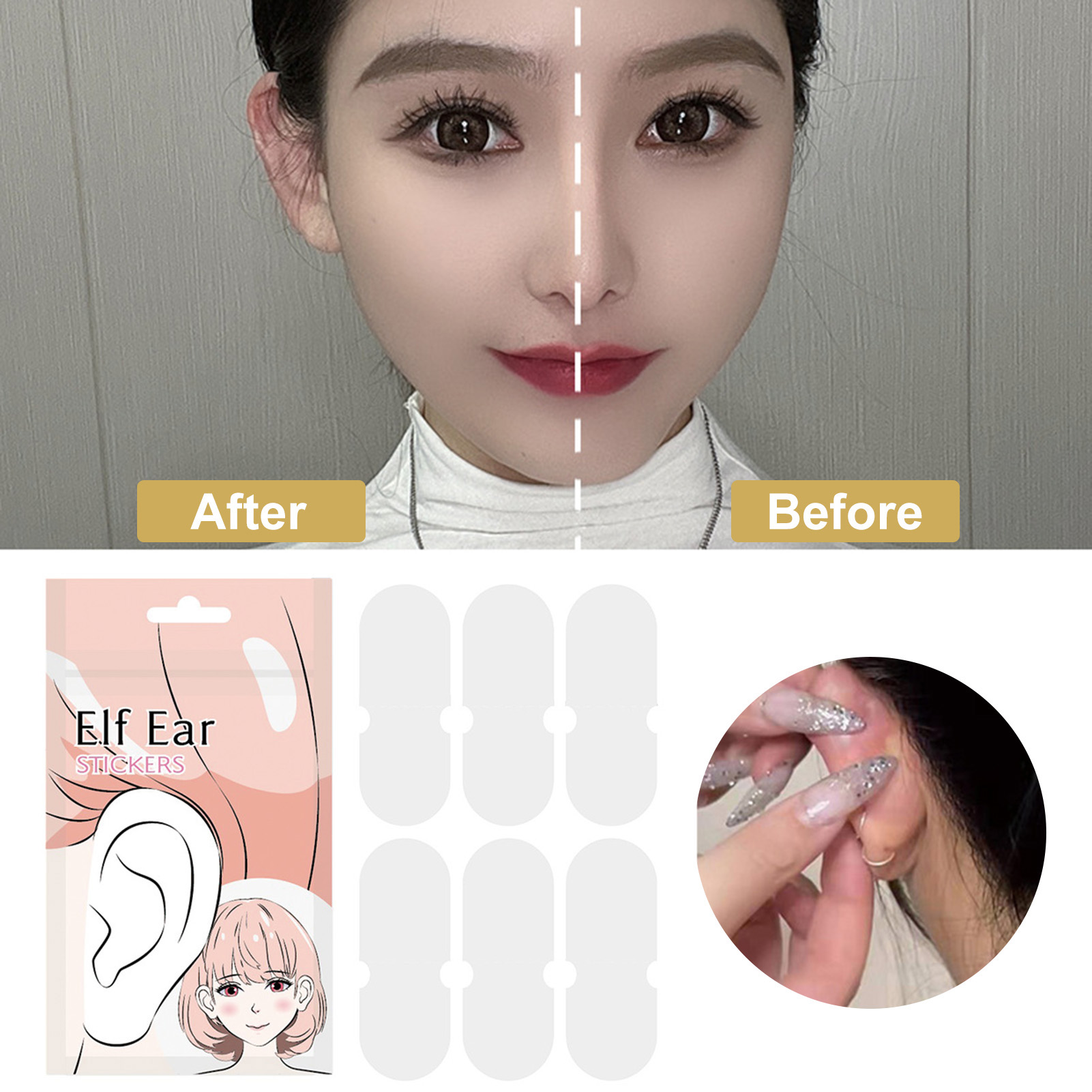 Mairbeon Ear Support Sticker Exquisite Professional Portable Elf Ear ...