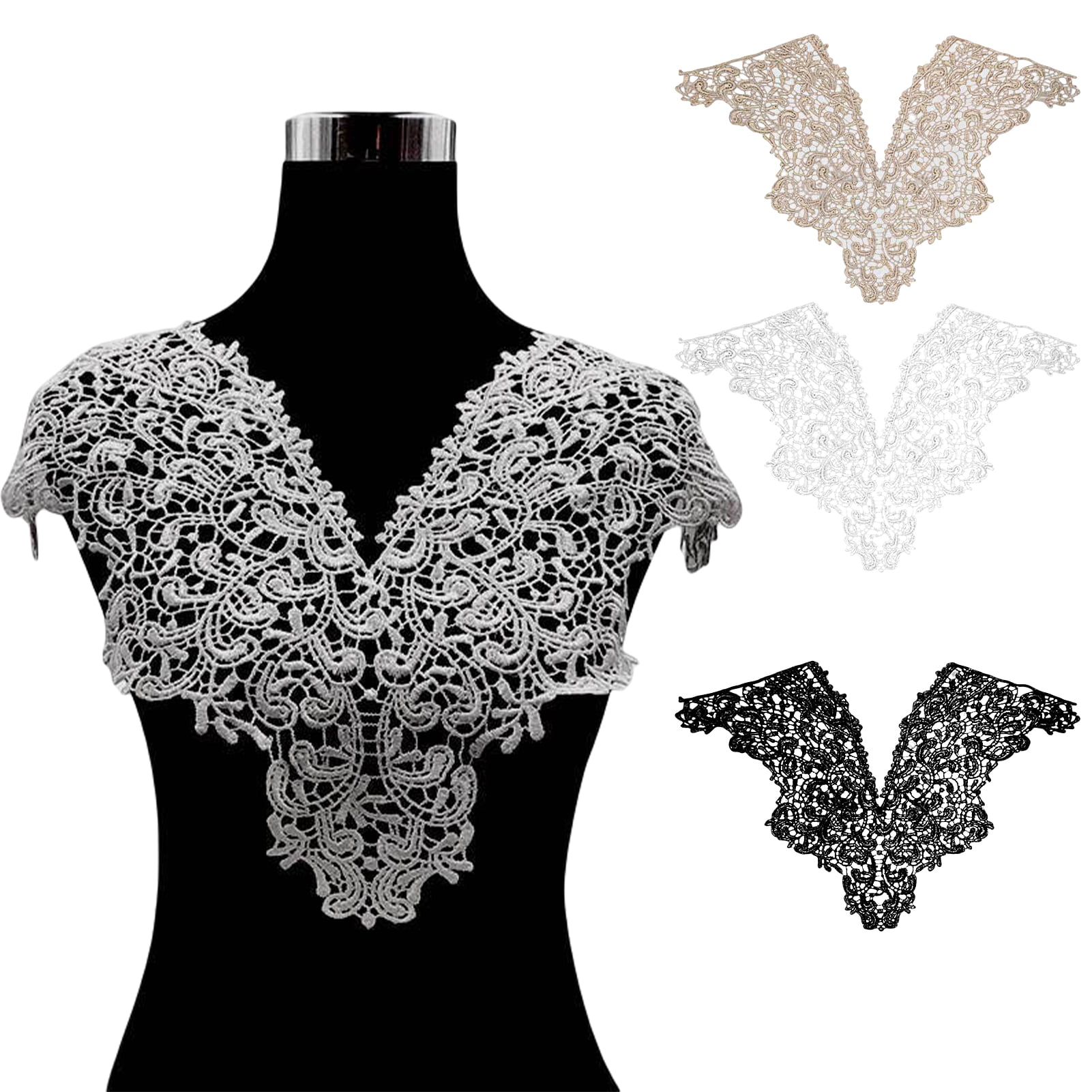 Mairbeon Fake Collar Hollow Out Clothes Design Exquisite Elegant Anti ...