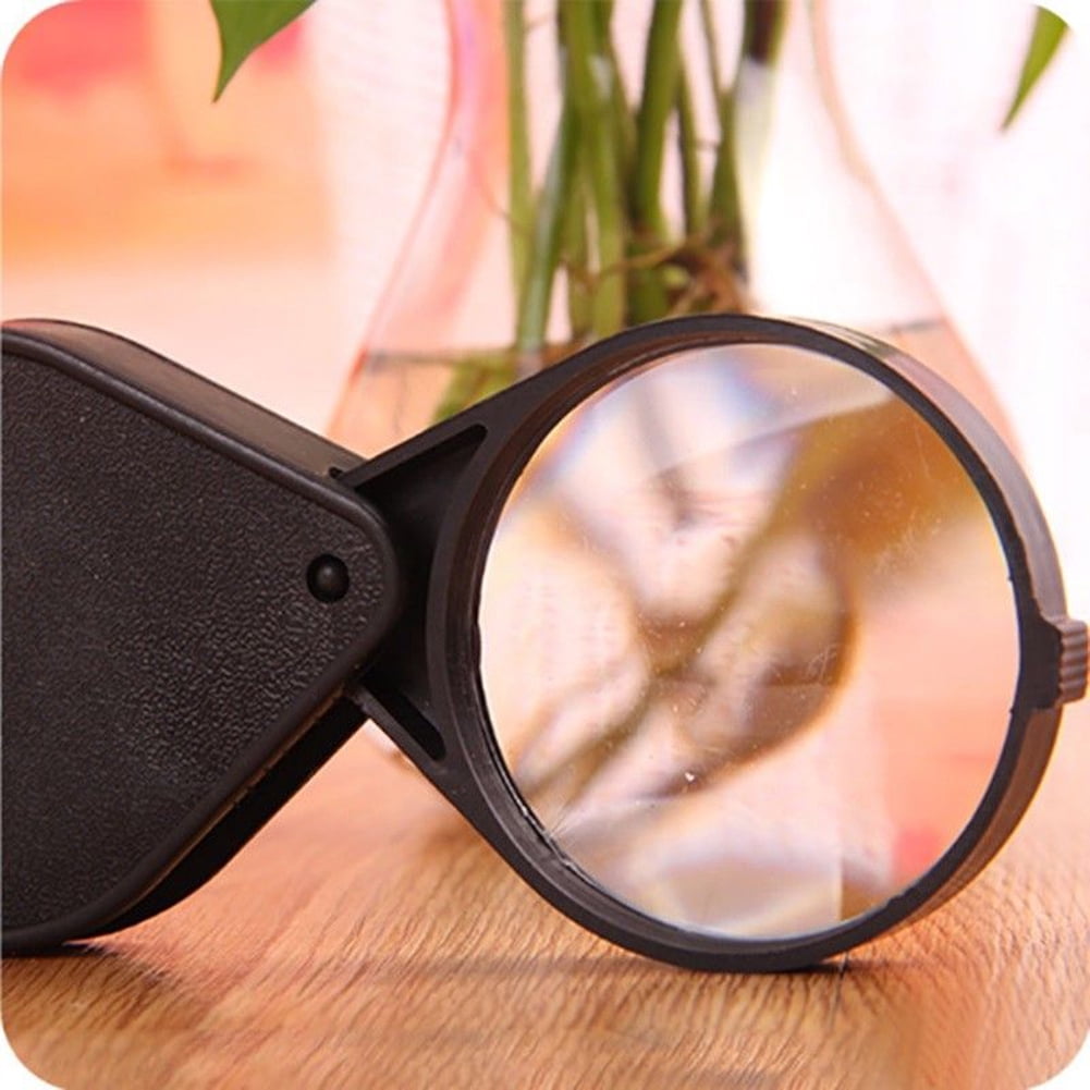 Mairbeon Folding 10x Mini Pocket Jewelry Magnifier Reading Magnifying ...