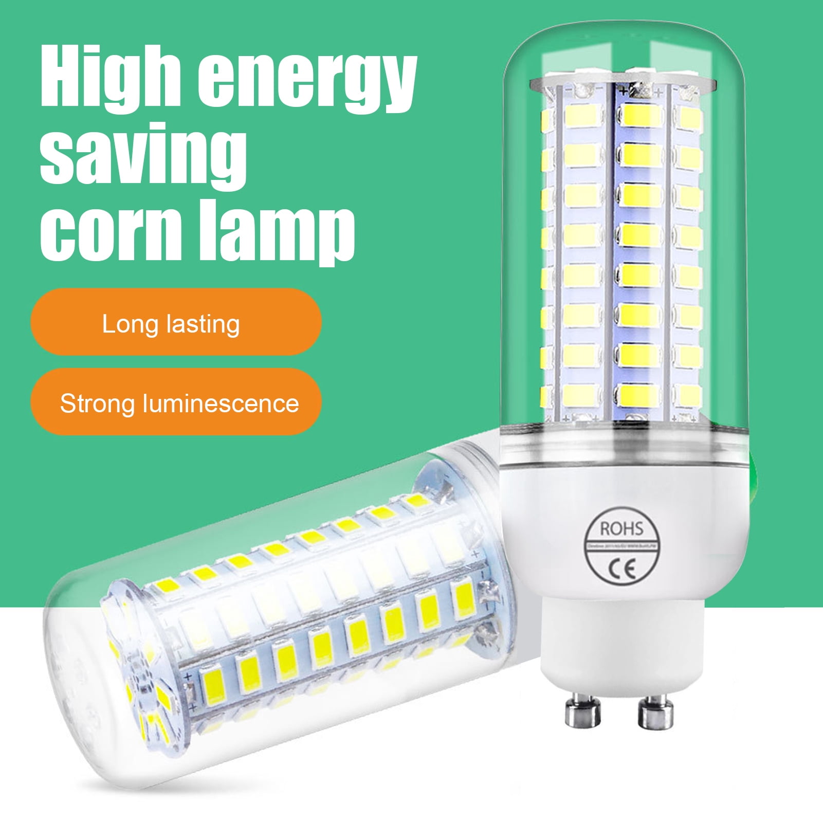 Mairbeon GU10 LED Corn Bulb Many Lamp Beads Electrical Conductivity E27 ...