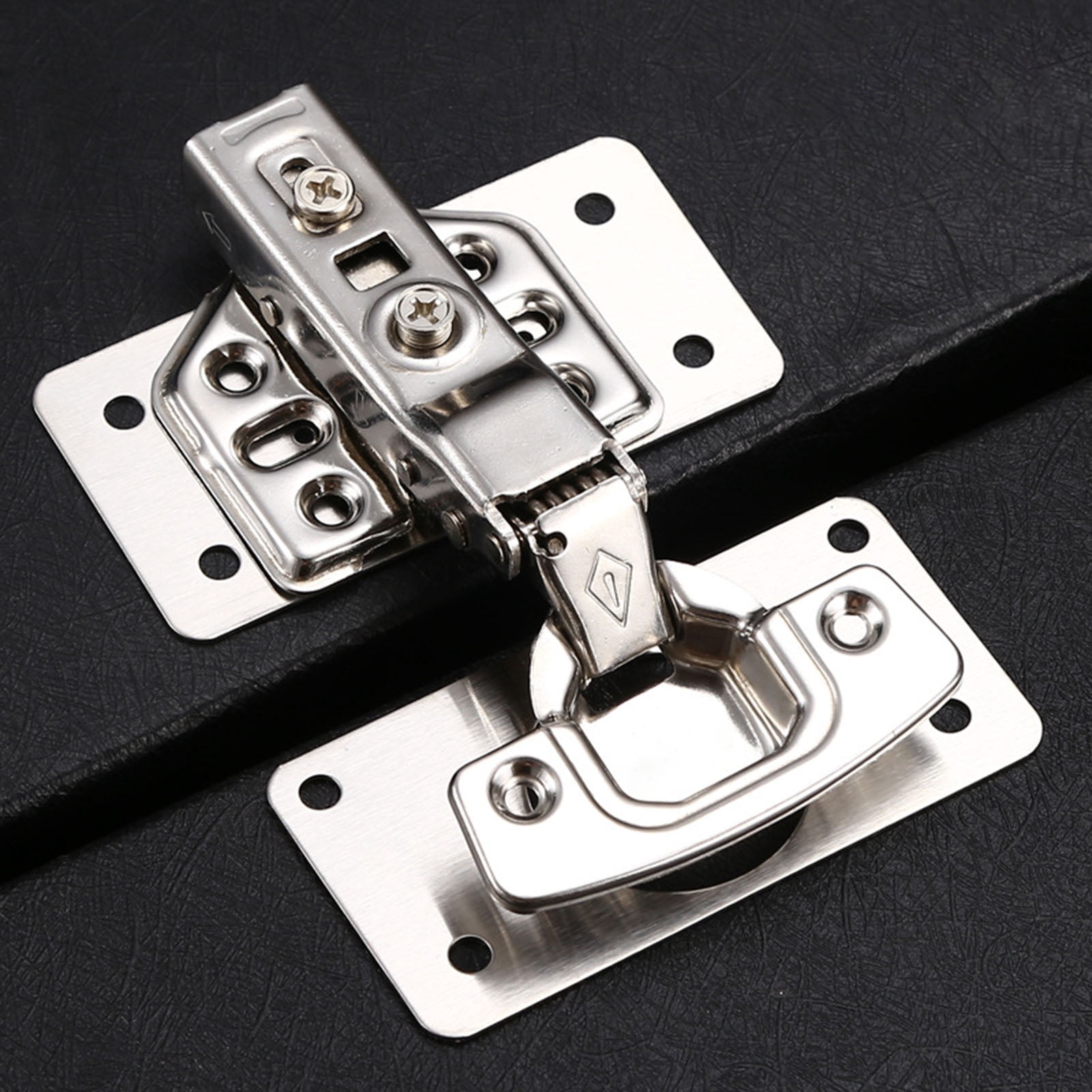Mairbeon Hinge Repair Plate Anti-Rust Secure Fixation Silver Color ...