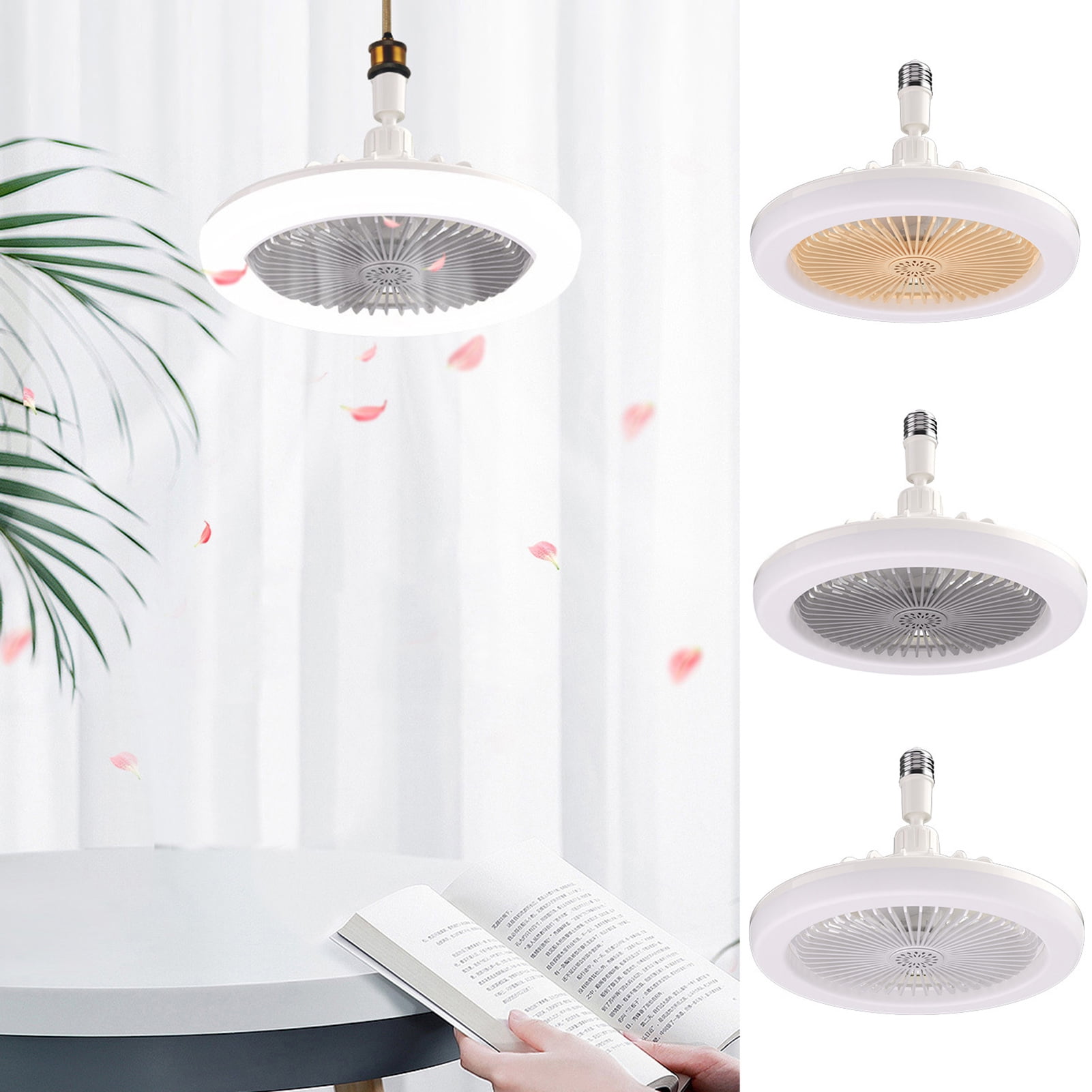 Mairbeon LED Ceiling Fan Stepless Dimming Speed Adjustable Remote ...