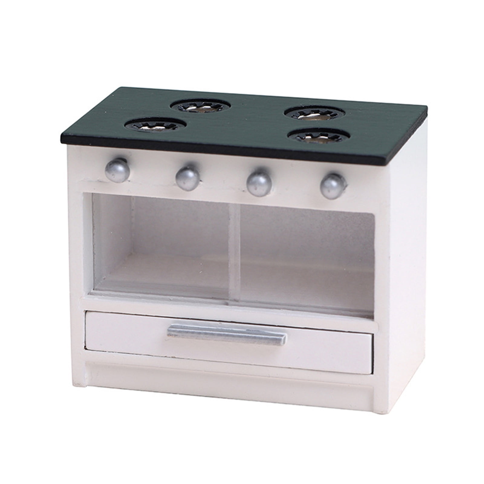 Mairbeon Miniature Cabinet Realistic Pretend Play Wooden Simulation ...