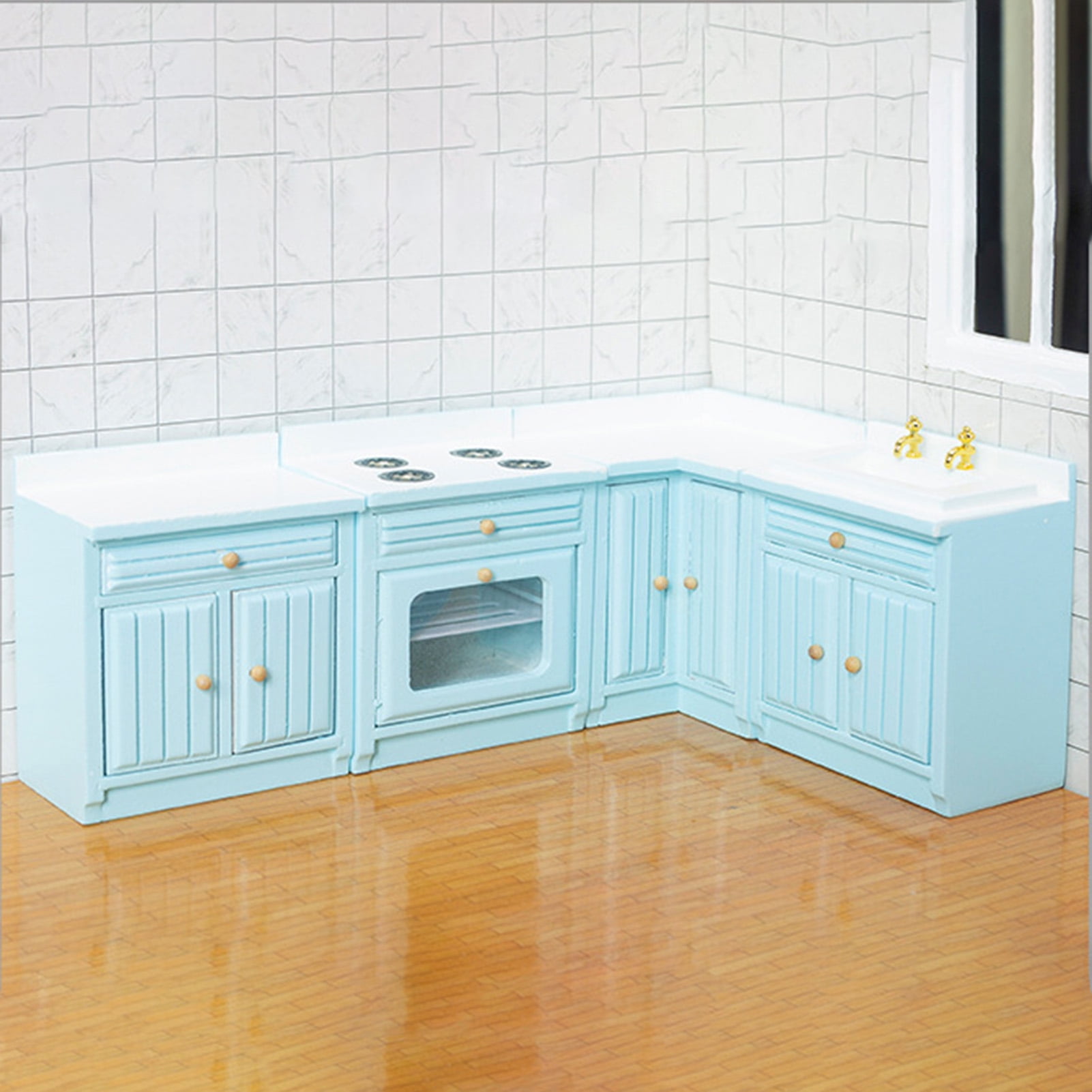 Mairbeon Miniature Cooking Table Realistic Reusable Fine Workmanship ...