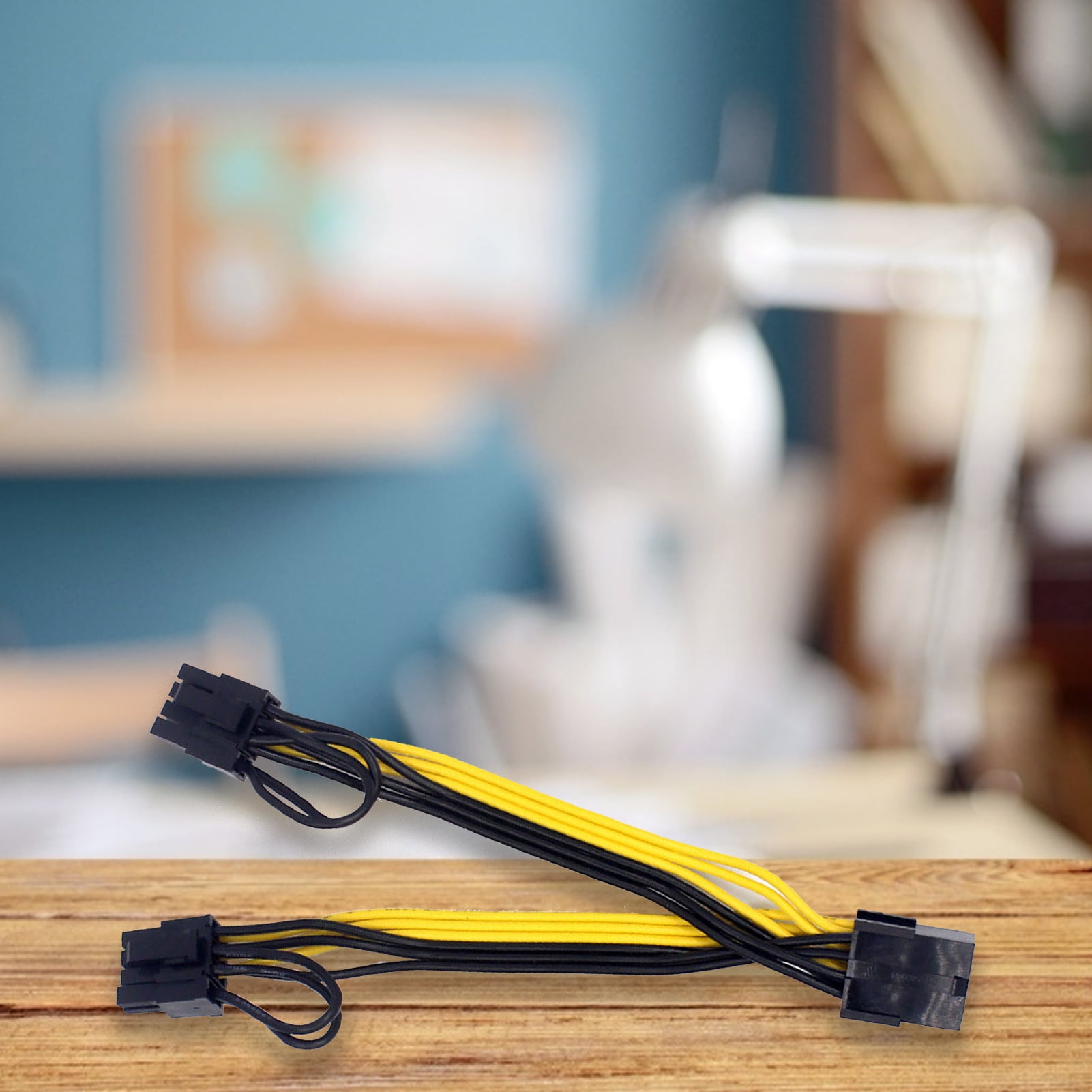 Mairbeon PCI-E 6-pin to 2x 8-pin GPU Graphics Card Power Splitter Cable ...