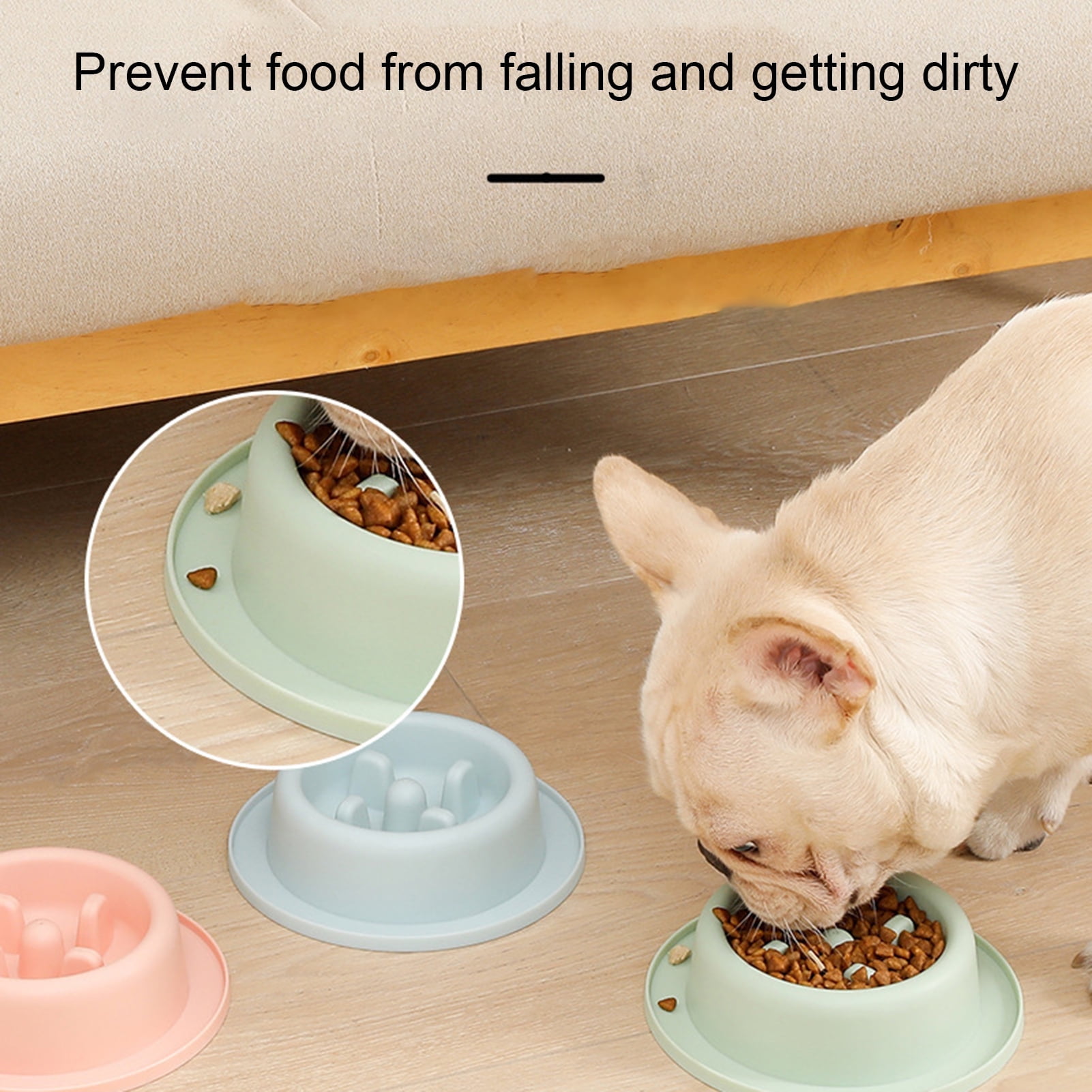 Mairbeon Pet Feeding Bowl, Non-Slip, Easy Clean, Anti-Choke, Cat Dog ...