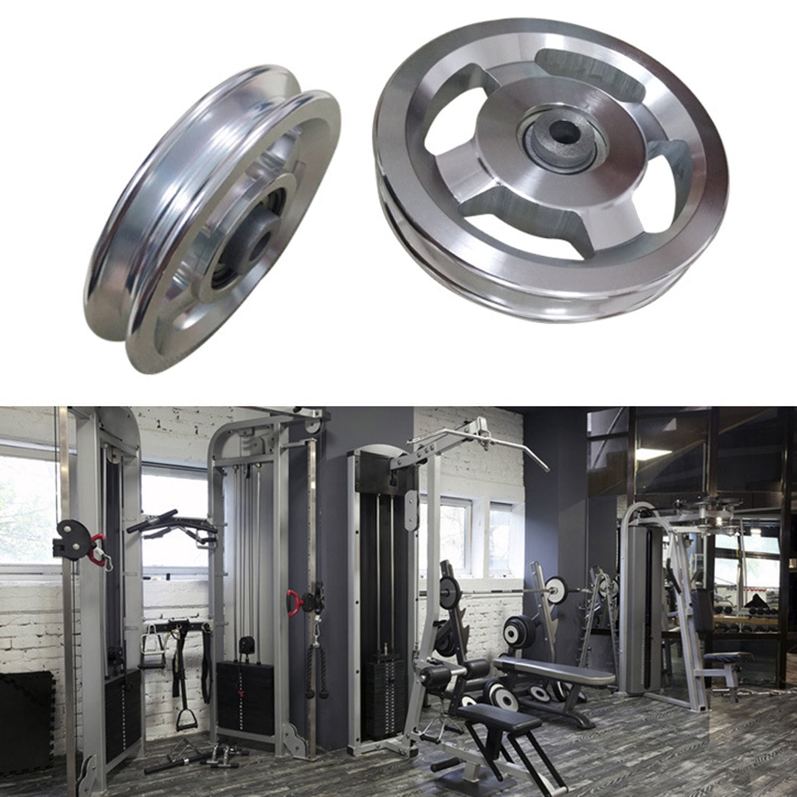 Mairbeon Pulley Wheel Smooth Surface Easy to Replace Replacement ...