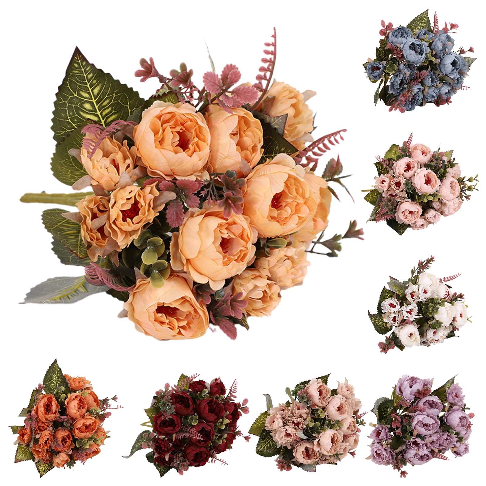 Mairbeon Simulation Flower High Simulation Ornamental Realistic Bouquet ...