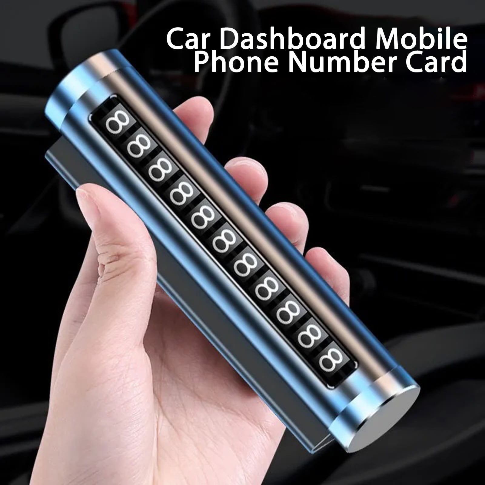 Mairbeon Temporary Parking Card Roller Type Number Hidden No Marking ...