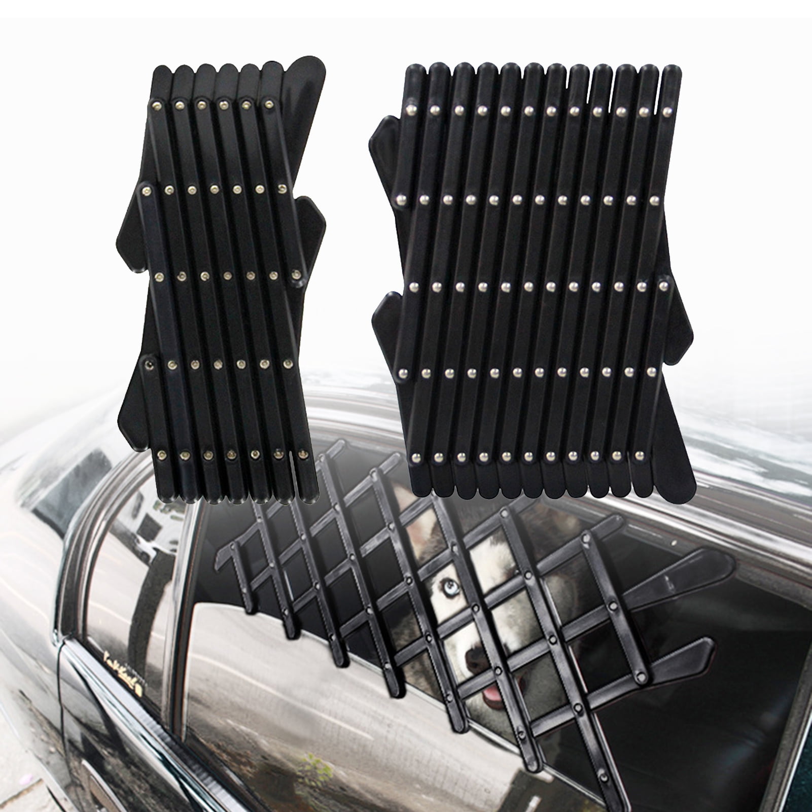 Mairbeon Universal Dog Car Window Vent Guard Puppy Mesh Safety Gate Pet ...