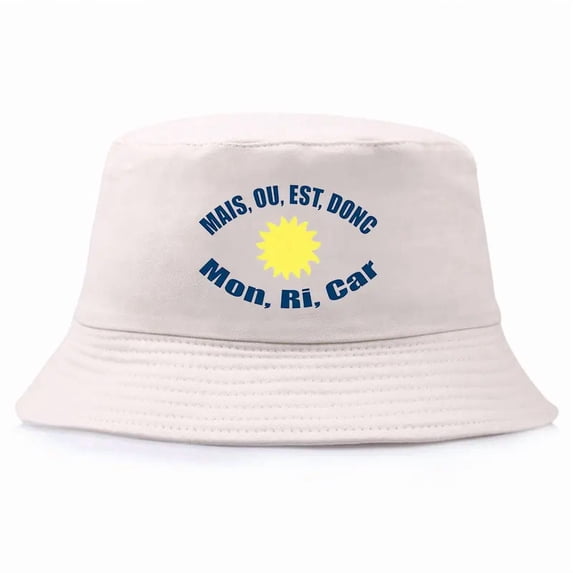 Mais Ou Est Dong Mon Ri Car Bucket Hat Woman Man Cotton Cool Fisherman ...