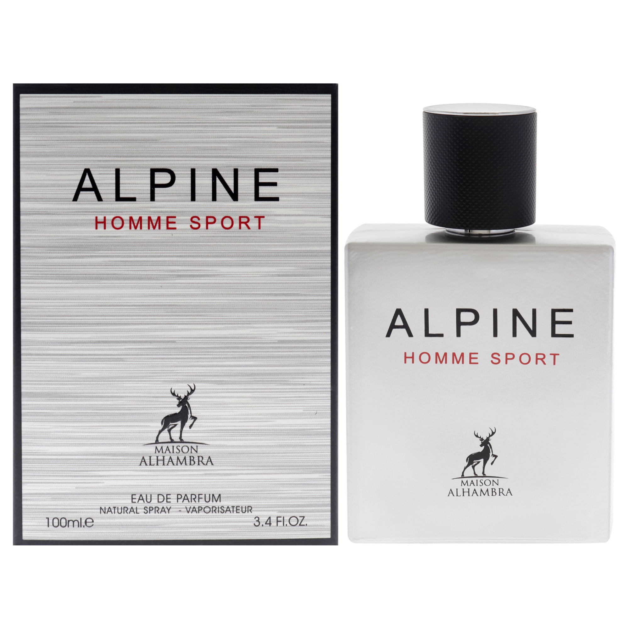 Maison Alhambra Alpine Homme Sport, 3.4 oz EDP Spray, Woody Fruity ...