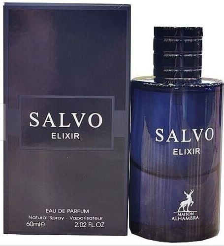 Maison Alhambra's Salvo Elixir Men's EDP Spray 2.0 oz, Warm Long-lasting Aromatic Fragrance ...
