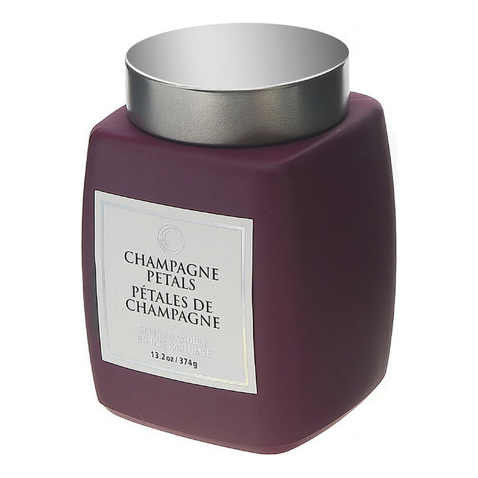 Maison Concepts 13.2 Oz Luxe Scented Square Candle With Lid (Champagne ...