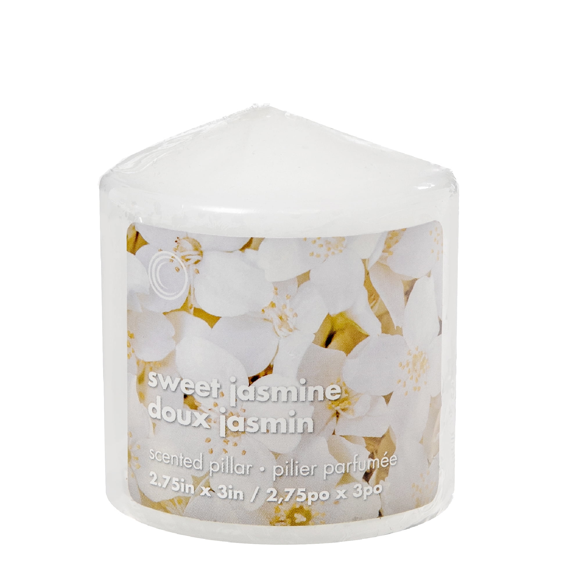 Maison Concepts Scented Pillar Sweet Jasmine Candles, 2.75x3 Inches ...